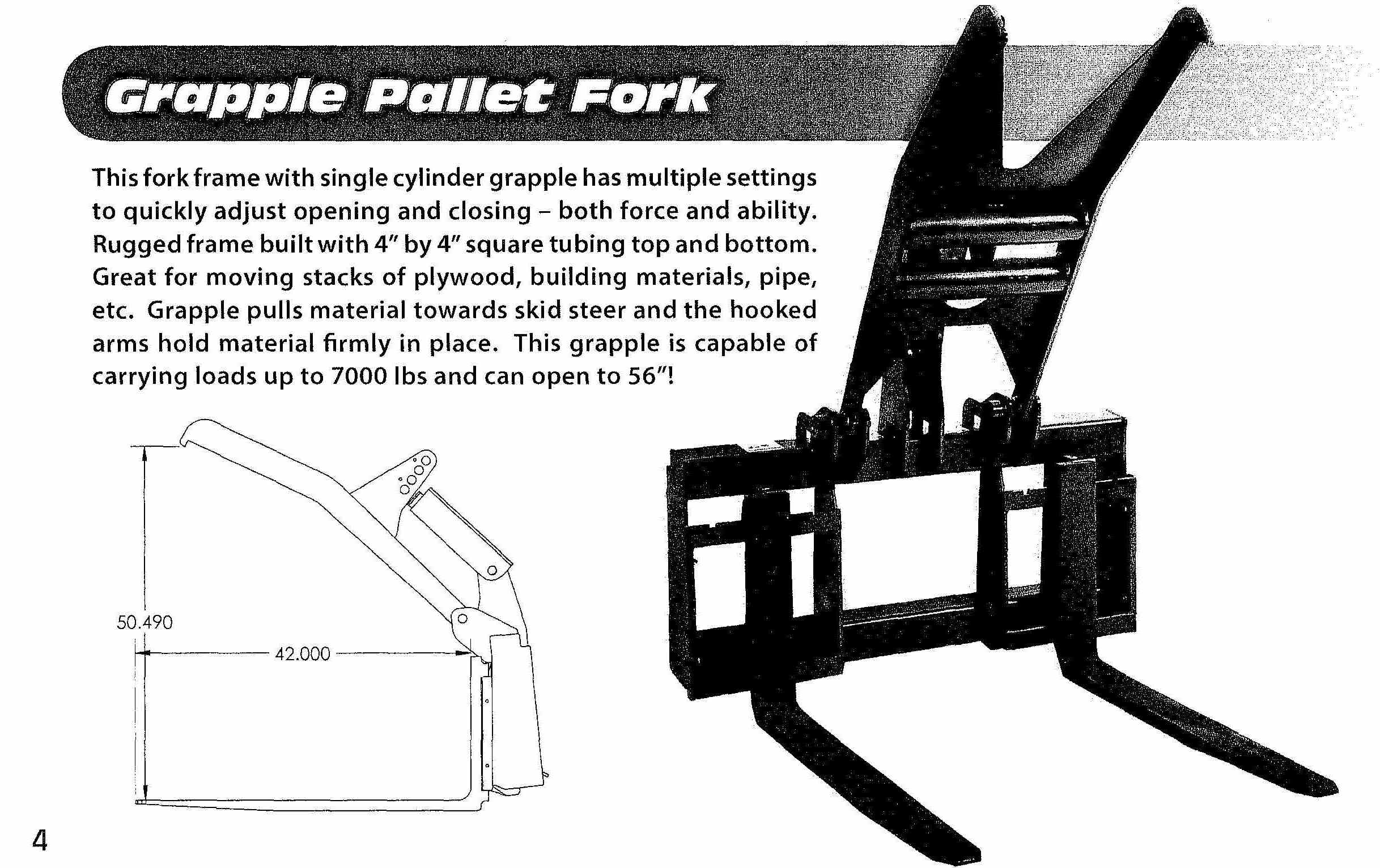 Pallet Fork Grapple